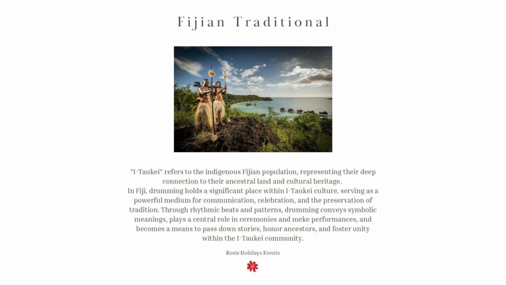Celebrations - Rosie Fiji Events